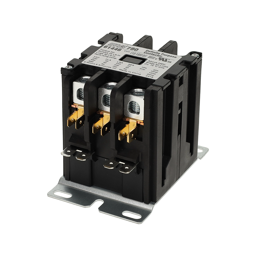 CONTACTOR 3 POLE (61446) 40amp 120v | Behler-Young
