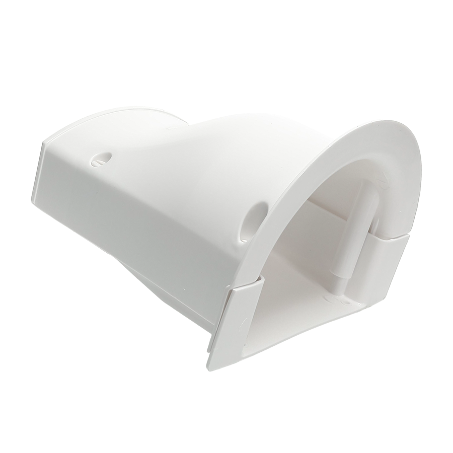 Soffit Inlet 4.5in White Cover Guard | Behler-Young