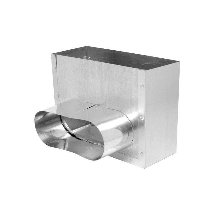 BOOT OVAL REGISTER BOX 90 DEG 4in x 10in x 6in | Behler-Young