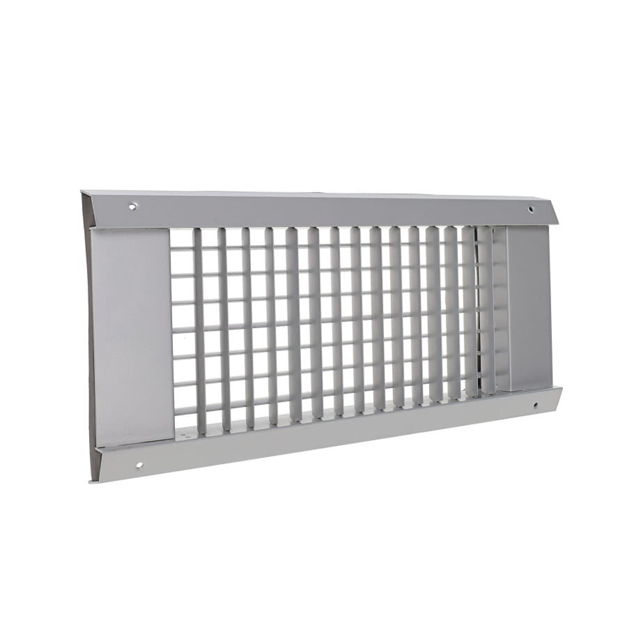 UNIVERSAL SPIRAL DIFFUSER SATIN ANODIZED 12in x 6in | Behler-Young